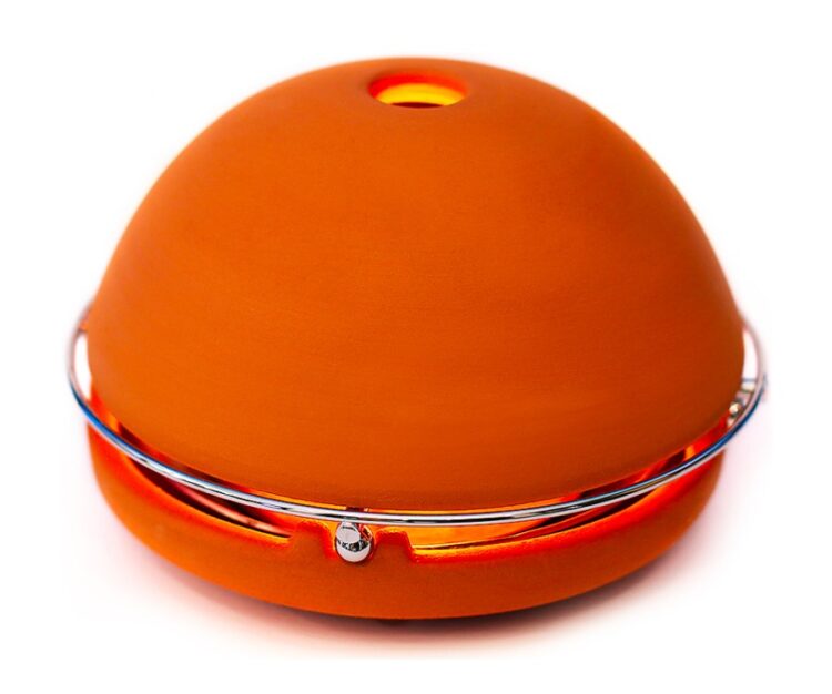 Egloo Candle Powered Natural Heater – Orange – Oz Robotics