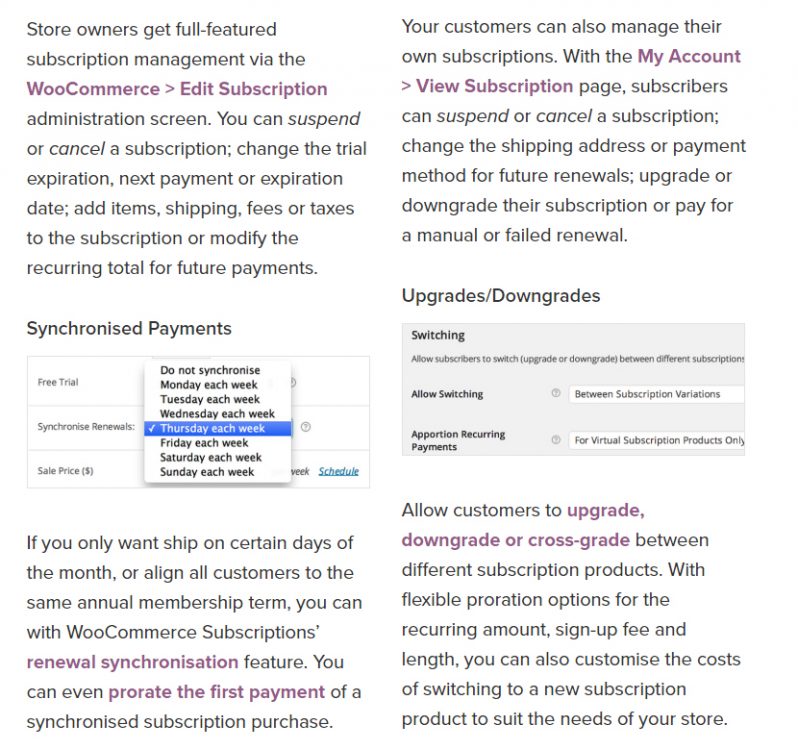 Woocommerce Subscription Management Oz Robotics