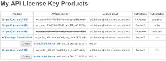 My API License Key Products – Oz Robotics