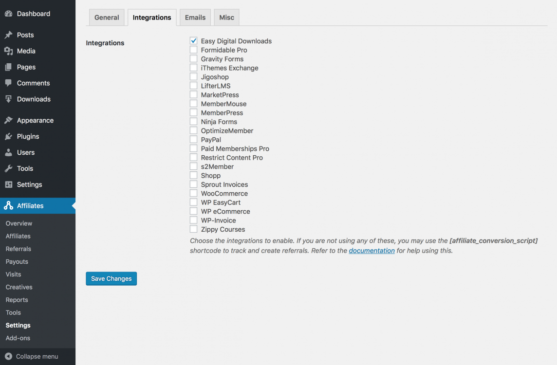 wordpress affiliate plugin – Oz Robotics