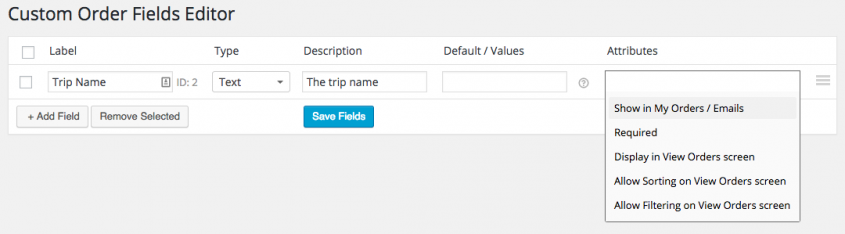 Creating an Admin Order Field – Oz Robotics