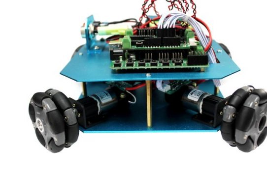 4WD 58mm Omni Wheel Arduino Robot Kit – 10020 – Oz Robotics