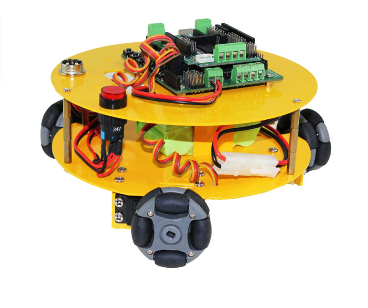3WD 48mm Omni Wheel Arduino Compatible Robotics Car – 10014 – Oz Robotics