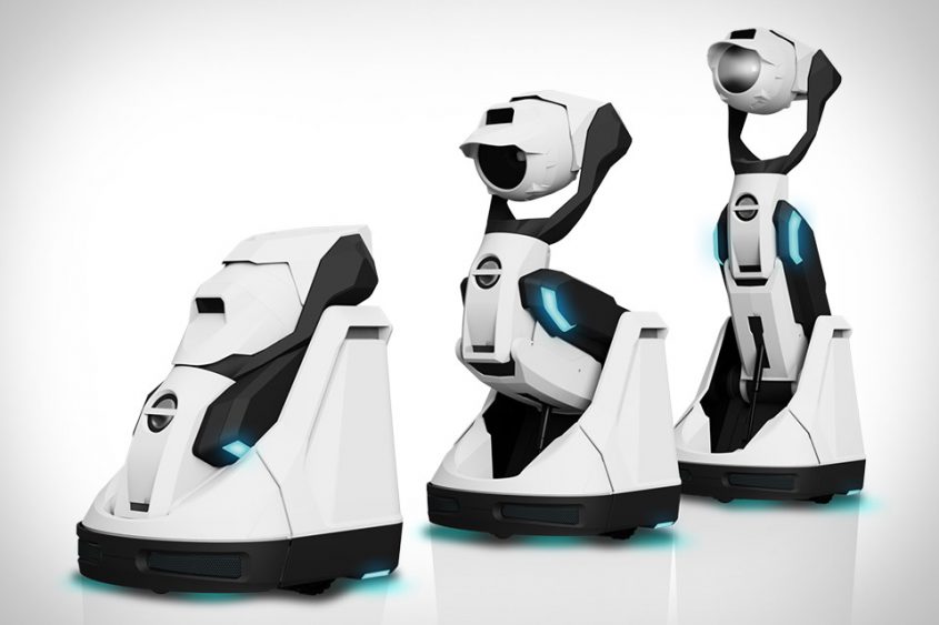 Internet Connected Projection Robot – Oz Robotics