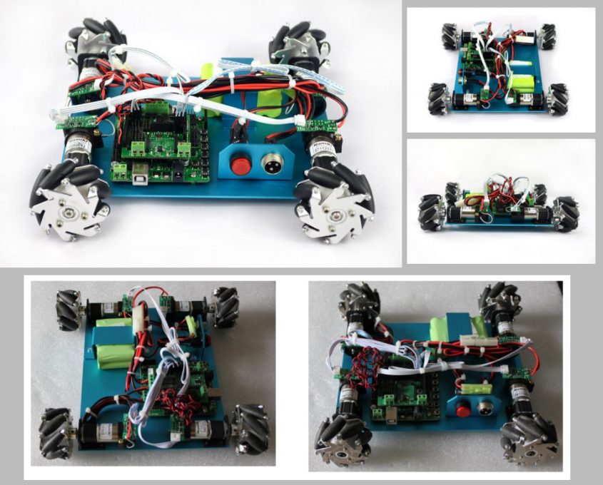 Mecanum Wheel Arduino Robot Kit – 10021 – Oz Robotics