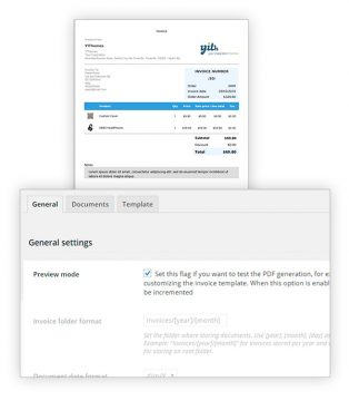 Overwrite document template and check changes by generating sample ...