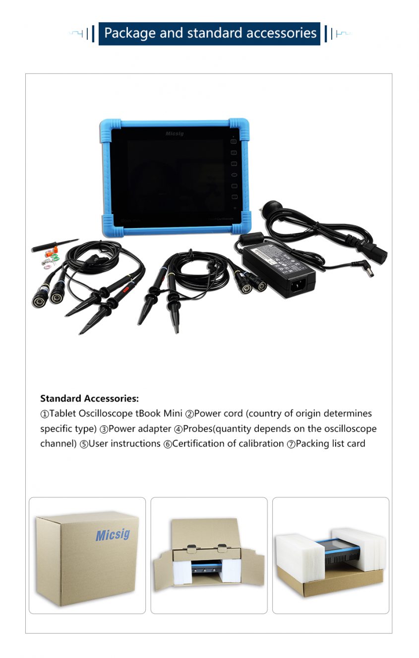Digital Tablet Oscilloscope TO1000 Series – Oz Robotics