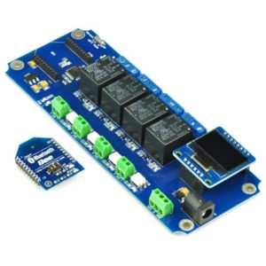 TinySine Bluetooth Smartphone Relay with 4 Channel Outputs and 4 ...