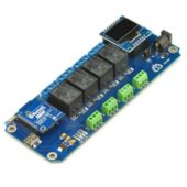 4 Channel Outputs 4 Temperature Sensors Bluetooth Smartphone Relay – Oz ...