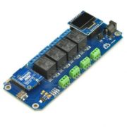 4 Channel Outputs 4 Temperature Sensors Bluetooth Smartphone Relay – Oz ...