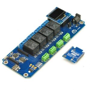 4 Channel Outputs 4 Temperature Sensors Bluetooth Smartphone Relay – Oz ...