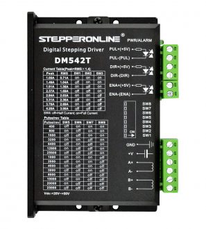 Digital Stepper Driver 0.3-2.2A 18-30VDC for Nema