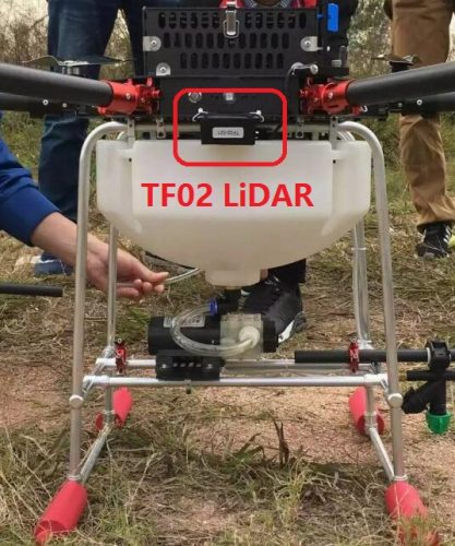Agriculture UAV with TF02 LiDAR – Oz Robotics