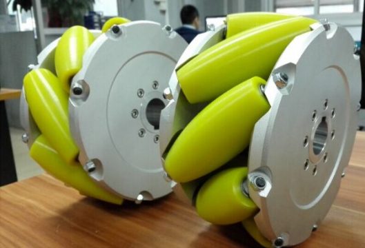 A Set of 10 inch Heavy-Duty Industrial Mecanum Wheel with Load Capacity ...