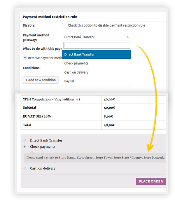 payment restriction plugin – Oz Robotics