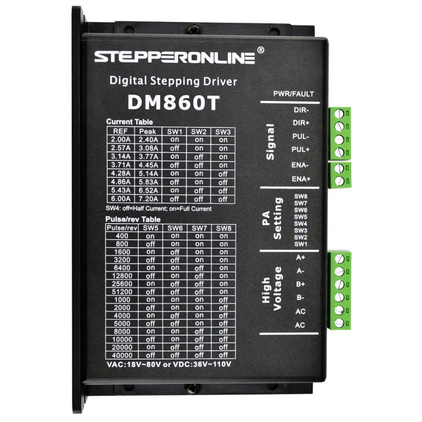 Digital Stepper Driver for Nema 34 Motor – Oz Robotics