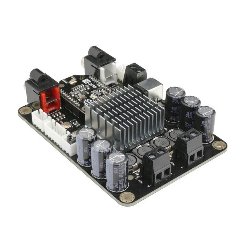 2 x 50W Bluetooth Stereo Audio Amplifier Board – TSA3118B – Oz Robotics