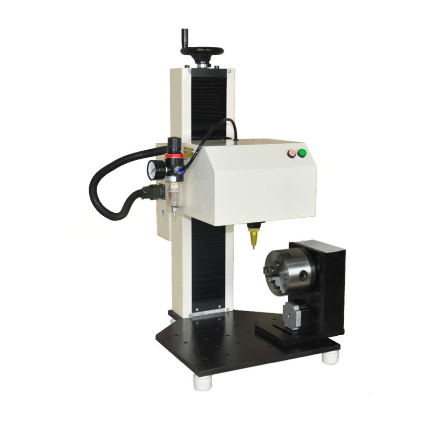 Dot Peen Marking Machine for Metal Parts both Flat Surface and Circle ...