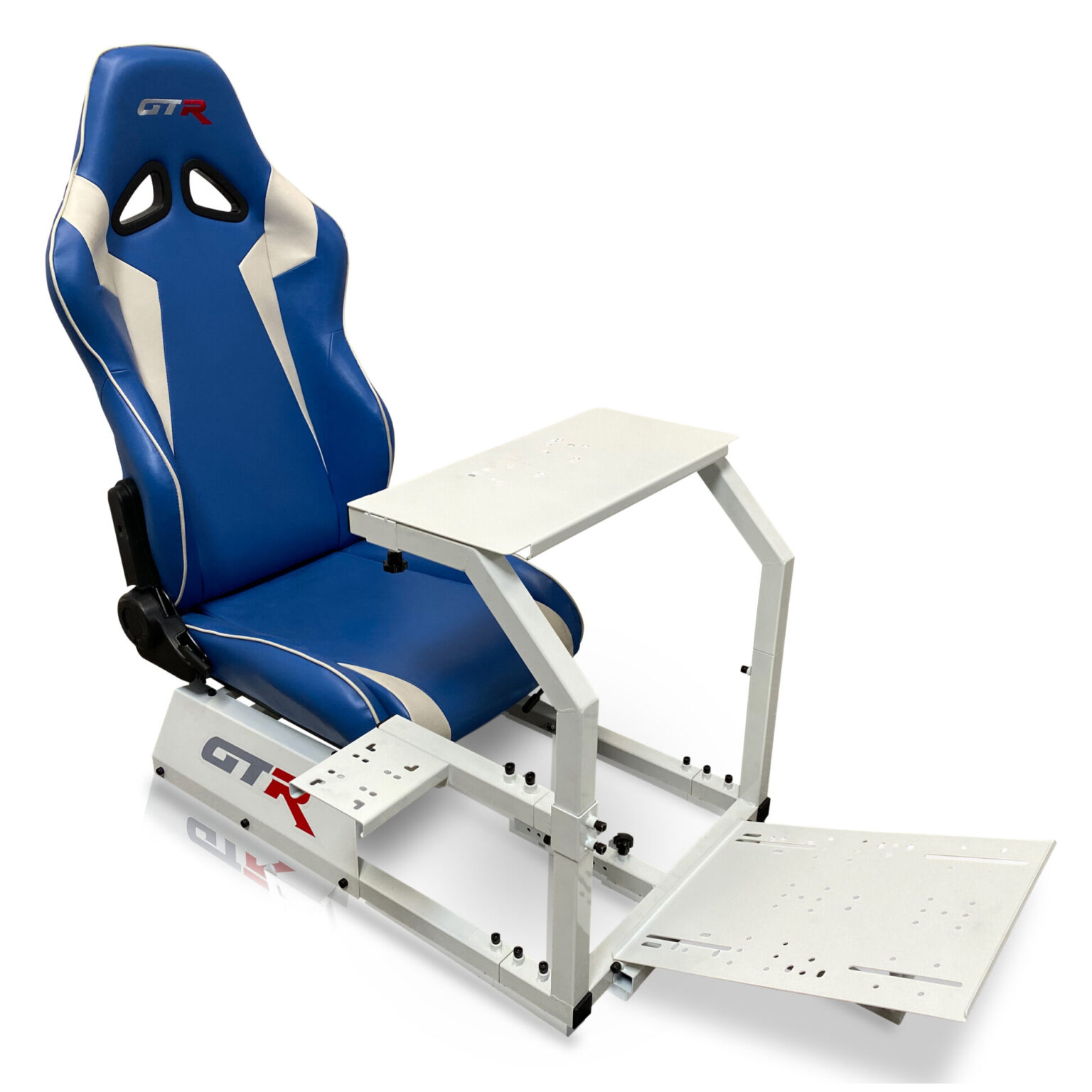 GTR Simulator GTA Model White Frame with Blue and White Real Racing ...