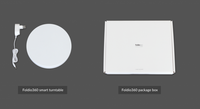 Foldio360 A Smart Turntable to Create Stunning 360 Images – Oz Robotics