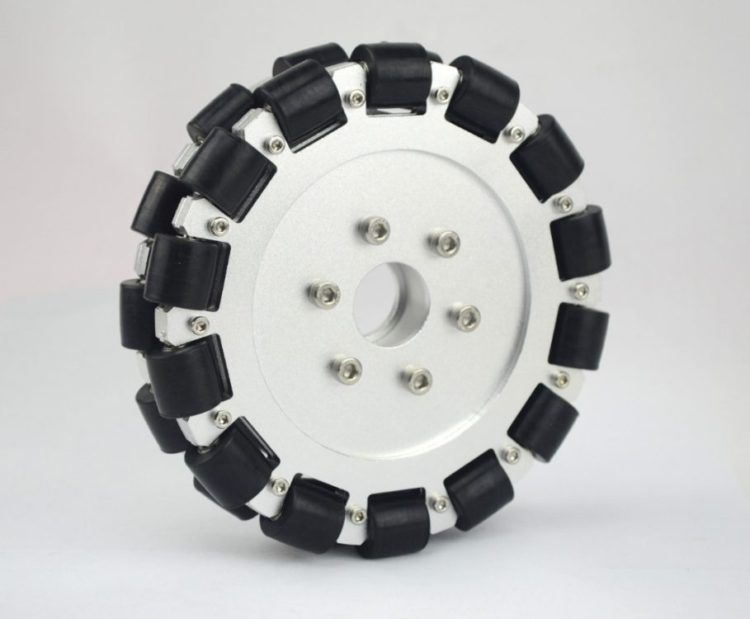 203mm Double Aluminum Omni Directional Wheel Basic – 14124 – Oz Robotics