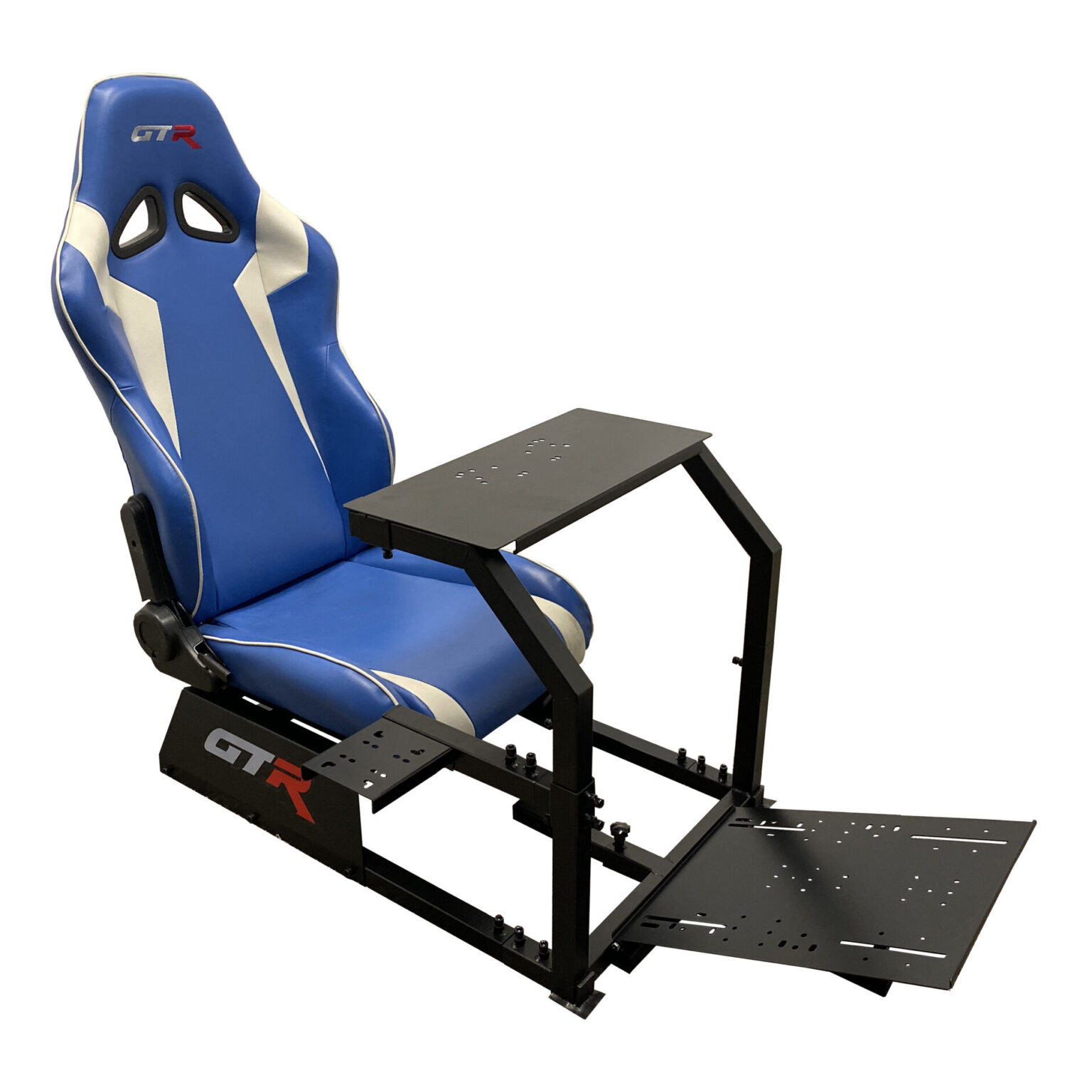GTR Simulator GTA Model Racing Simulator Black Frame with Blue and ...
