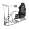 GTR Simulator GTA-F Model Silver Frame Triple Monitor Stand with ...