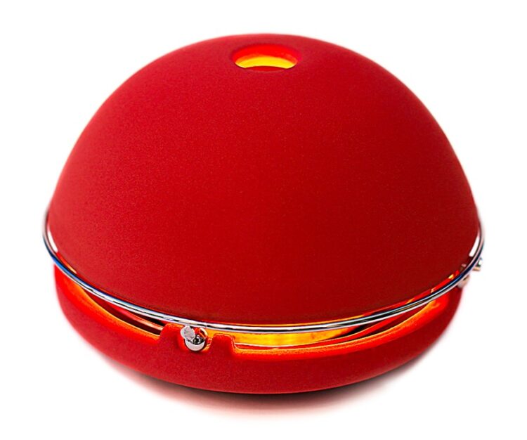 Egloo Candle Powered Natural Heater – Red – Oz Robotics