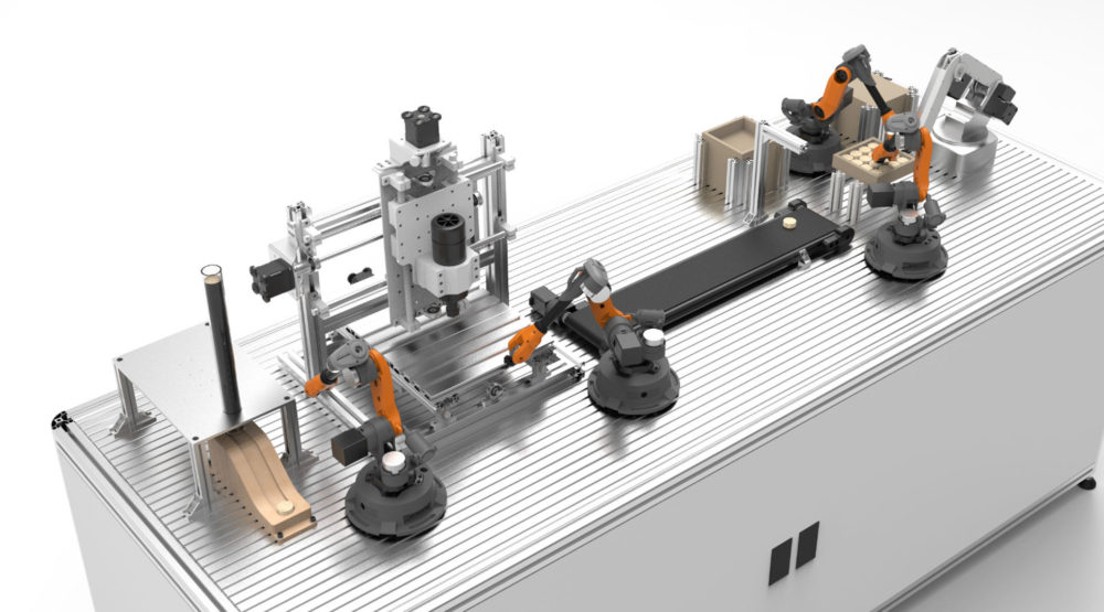 WLKATA Mirobot Education Kit – 6-Axis Mini Industrial Robot For ...