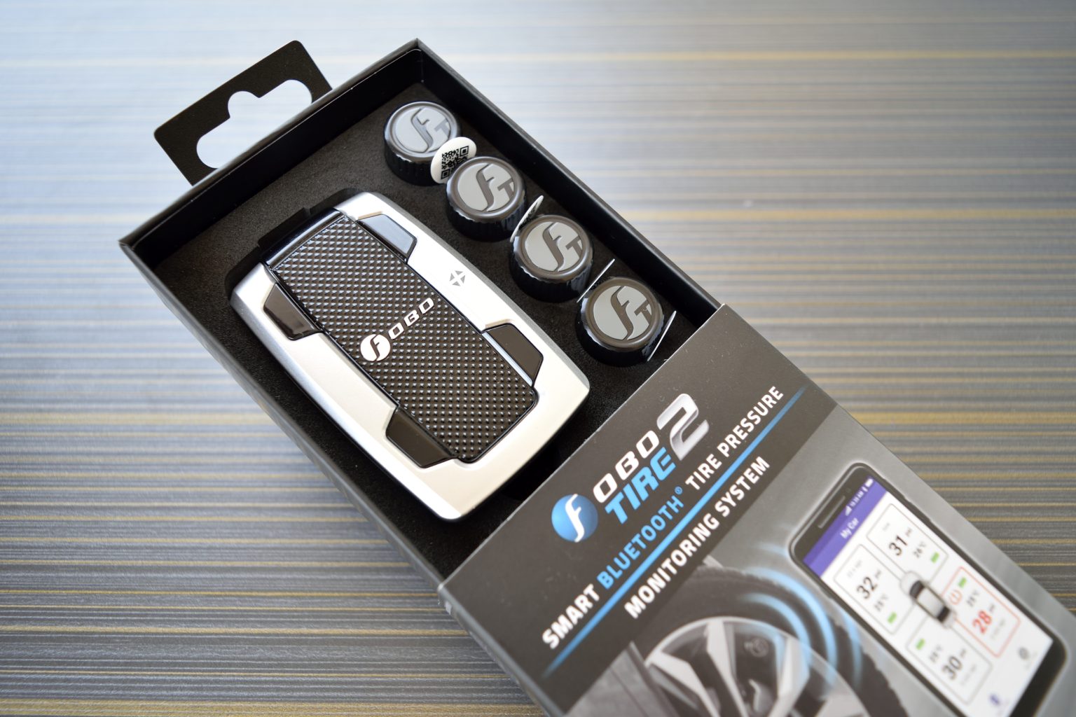 FOBO TIRE 2 Tire Pressure Monitoring System Gives You an Alert in the ...