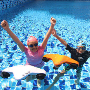 Electric Sea Scooter With 3-Speed – Orange – Oz Robotics