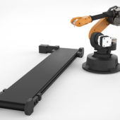 6-Axis Mini Industrial Robot For Education by Oz Robotics