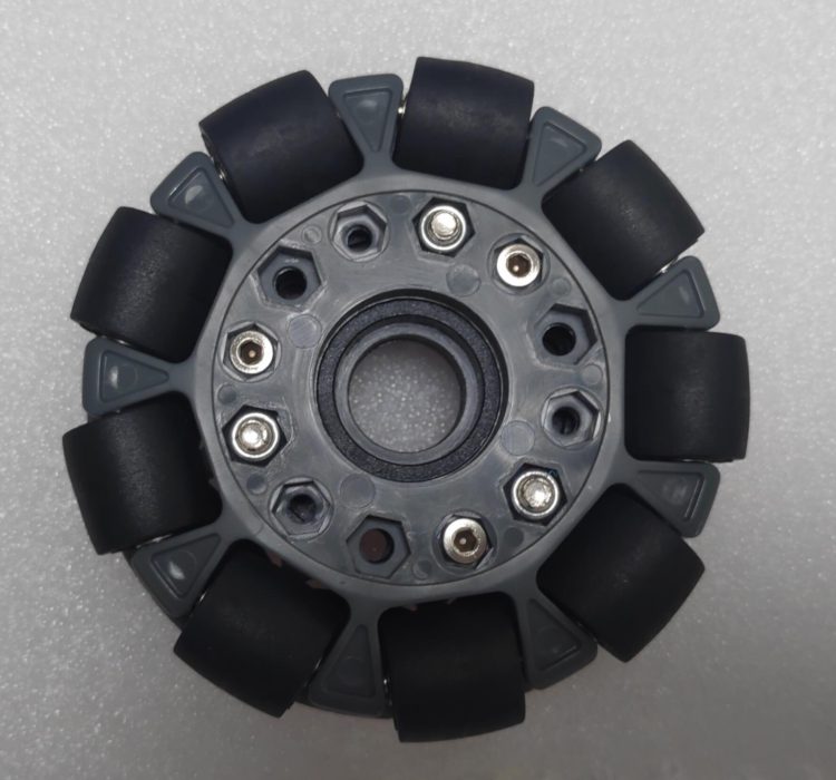 100mm Double Nylon Rubber Omni Wheel with Bearing Rollers – 14041 – Oz ...