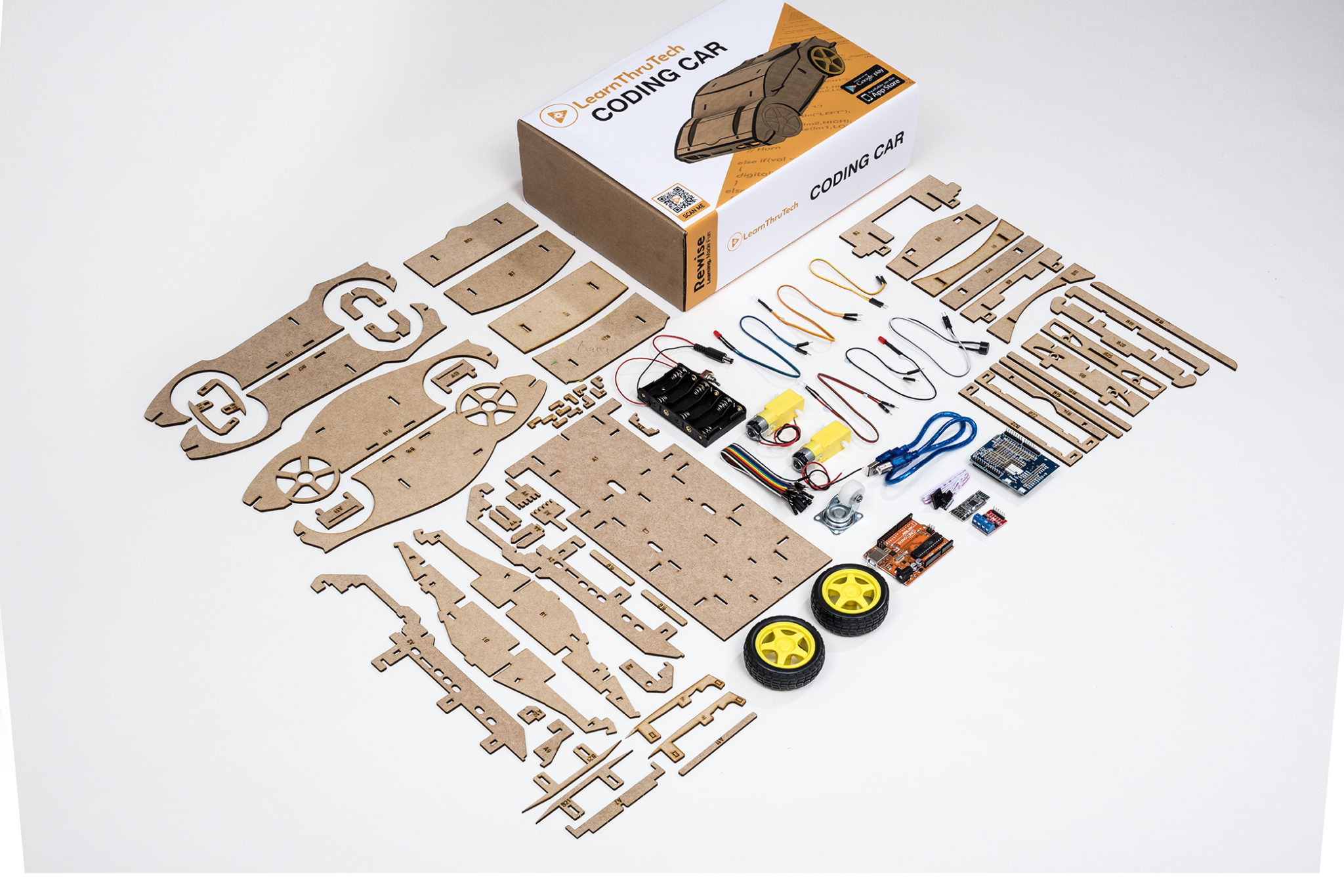 LearnThruTech Remote Control Coding Car STEM Kit – Oz Robotics