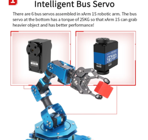 xArm 1S Hiwonder Bus Servo Desktop Robot Arm for Programming ...