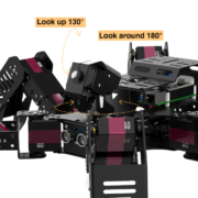 Hiwonder SpiderPi Raspberry Pi AI Intelligent Vision Hexapod Robot for ...