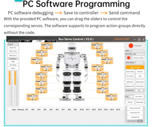 Hiwonder Tonybot Arduino Humanoid Robot Educational Programming Kit ...