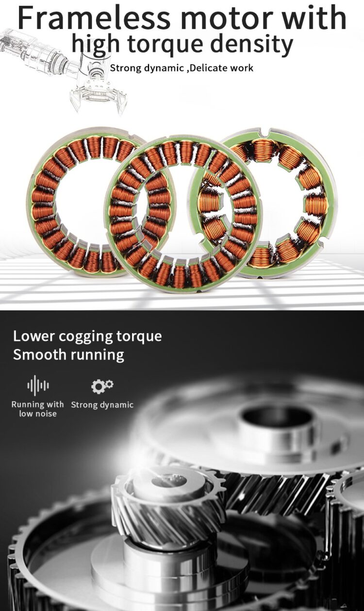 CubeMars RI60 KV120 BLDC Frameless Inrunner Motor – Oz Robotics