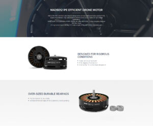MAD Components 5012 IPE 160KV Efficient Drone Motor – Oz Robotics