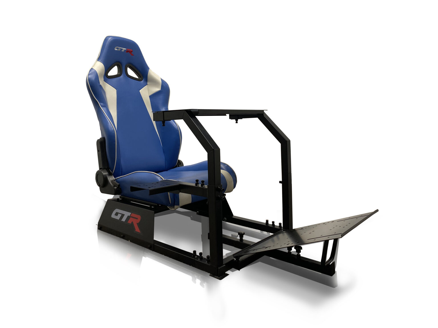 GTR Simulator GTA Model Racing Simulator Black Frame with Blue and ...