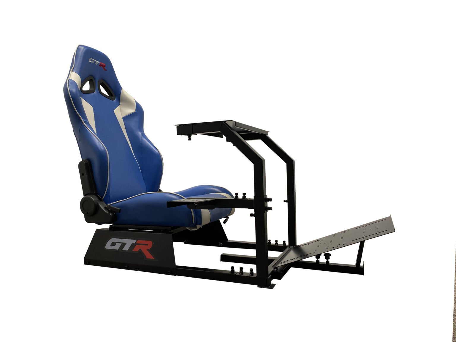 GTR Simulator GTA Model Racing Simulator Black Frame with Blue and ...