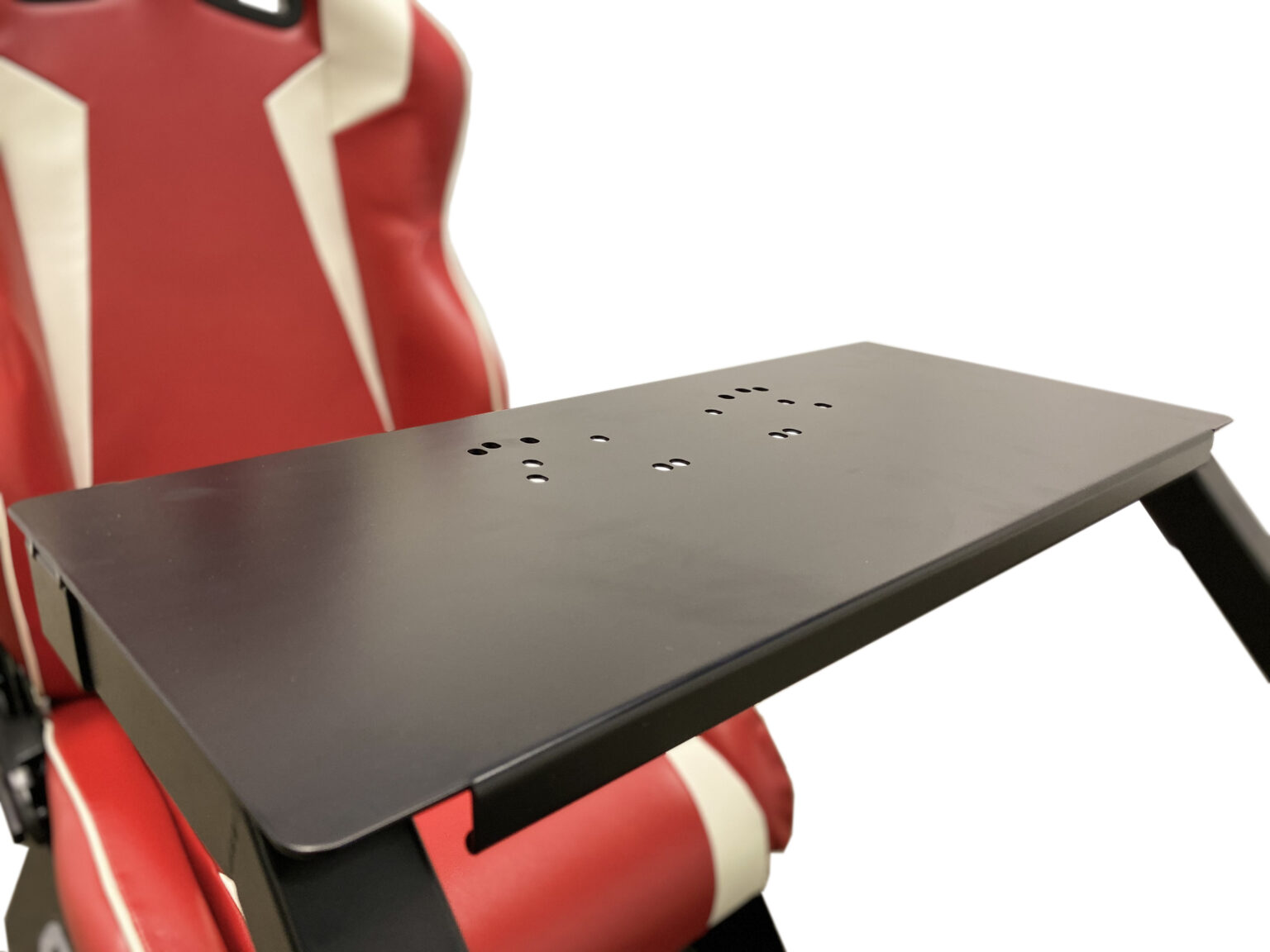 GTR Simulator GTA Model Black Frame with Red and White Real Racing Seat ...