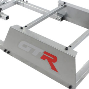 GTR Simulator GTA Model Silver Frame with Red and White Real Racing ...