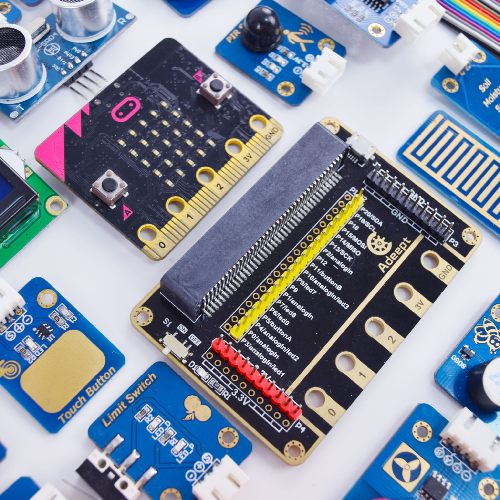 Microbit Sensor Kit for Beginners – Oz Robotics