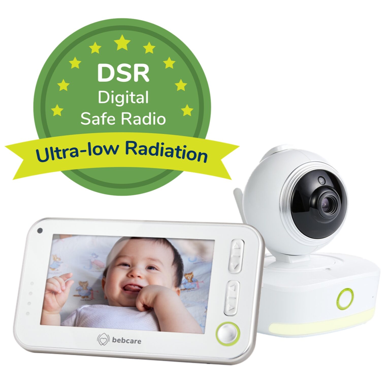 Bebcare Motion Digital Video Baby Monitor. Non-WiFi. Low EMF – Oz Robotics