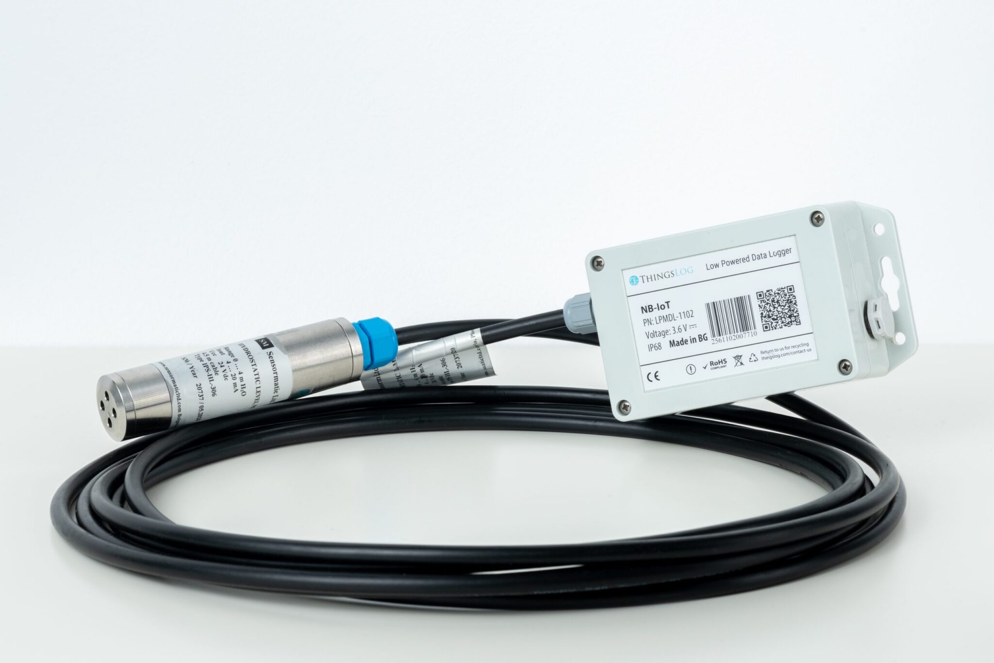 ThingsLog NB-IoT MQTT Water Level Monitoring Data Logger – Oz Robotics