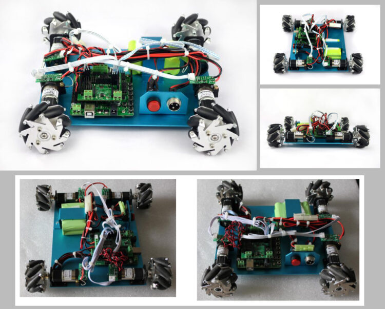 Mecanum Wheel Arduino Robot Kit – 10021 – Oz Robotics