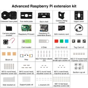 Hiwonder Raspberry Pi 4B Extension Kit for xArm Robotic Arm – Oz Robotics