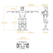 Hiwonder TonyPi AI Intelligent Visual Humanoid Robot Powered by ...
