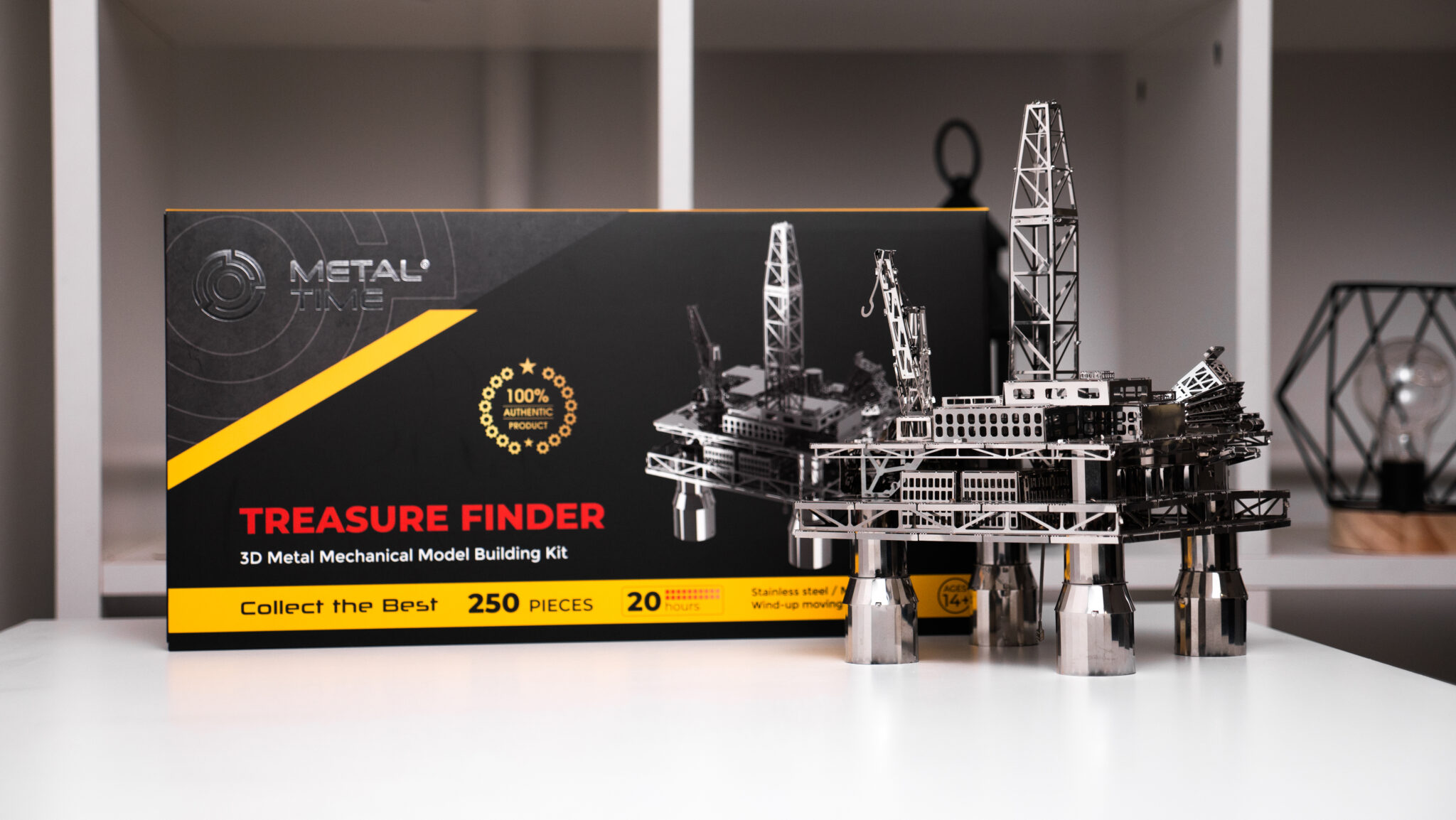 Treasure Finder DIY Oil Rig Kit Mechanical Model – Oz Robotics